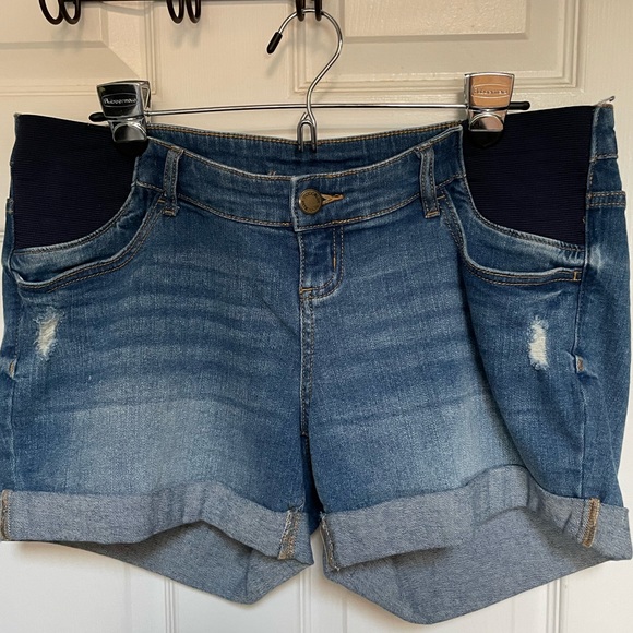 Indigo Blue | Shorts | Indigo Blue Maternity Denim Shorts In Size Large ...